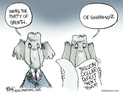 Political Cartoon U S Gop Budget Plan Deficit Spending The Week