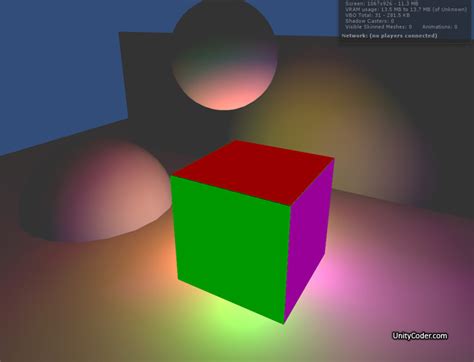 fake illumination based on object texture color unity coding unity3d