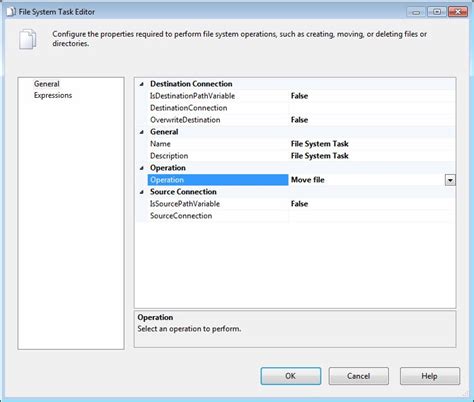 sql server the basics of the file system task part 1 notes from