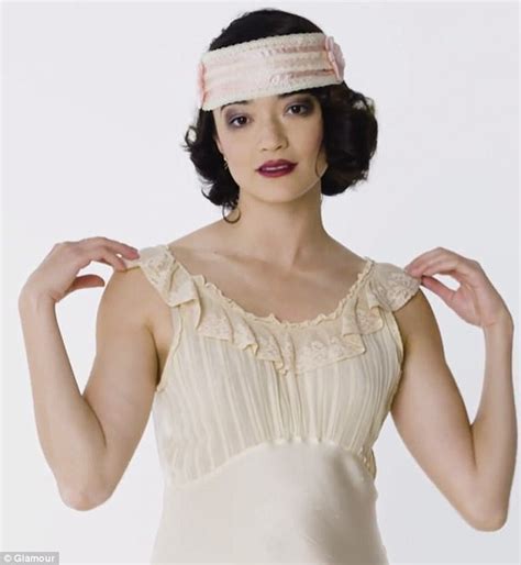 glamour reveals 100 years of pajama trends with video daily mail online