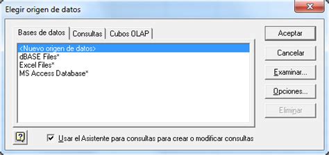 importar datos desde dbase a excel excel total