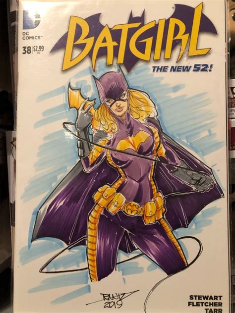 Stephanie Brown Batgirl By Randy Kintz In Steve Piepers Stephanie