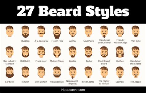 27 Most Popular Types Of Beards Headcurve