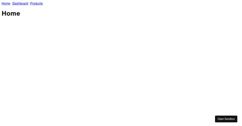 react router structure example with breadcrumbs codesandbox