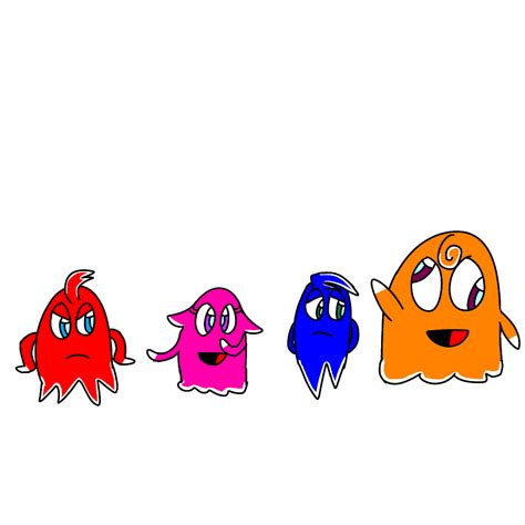 Pac Man Ghost Gang Ghostly Adventures Style By Diamonddust1234 On
