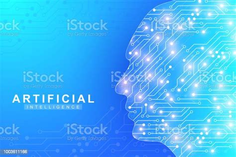 Lintelligence Artificielle Futuriste Et Machine Learning Concept