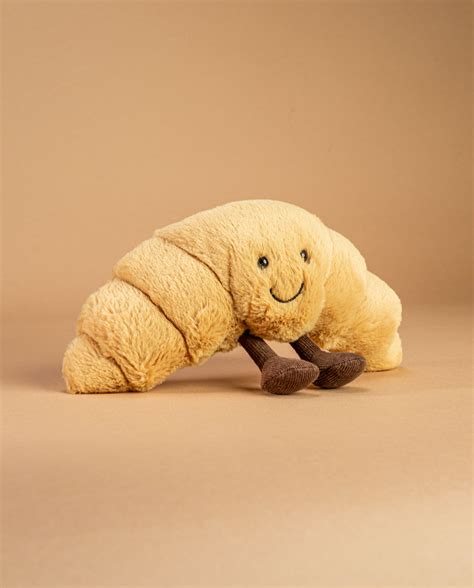 Cuddly Croissant Soft Toy T Jellycat Croissant Send Quirky Cuddles