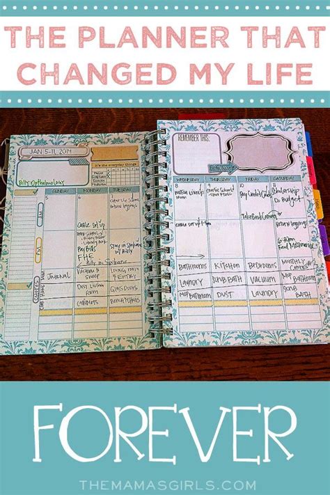 Mormon Mom Planner Review Giveaway Themamasgirls