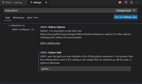 [general] 使用vs code 「arepl」插件沒辦法import module · issue 281 · coding