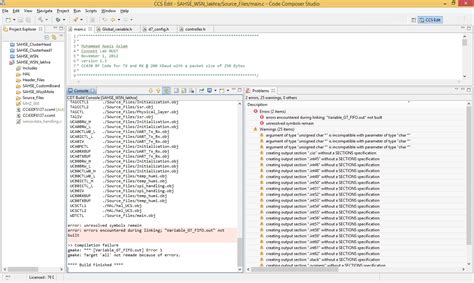 ccs msp430f2111 error linking msp low power microcontroller forum