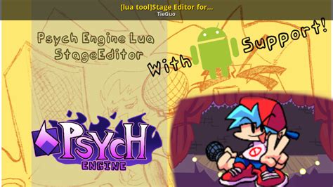 [lua tool]stage editor for psych engine [friday night funkin ] [modding