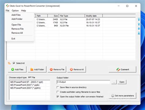 okdo excel to powerpoint converter windows download and review
