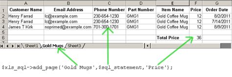 how to create a complete excel spreadsheet from mysql nov 2018 wg
