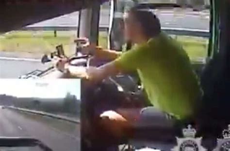 Texting Lorry Driver Jailed After Crashing Into Back Of Prison Custody