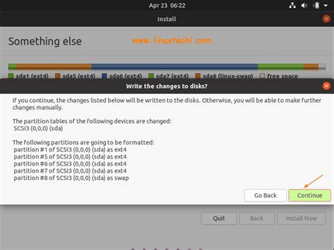 ubuntu 20 04 lts desktop installation steps with screenshots