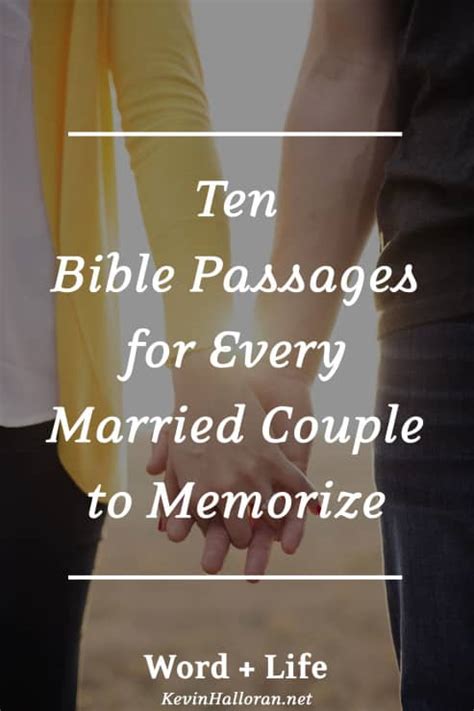 10 Bible Verses Passages For Married Couples To Memorize Anchored In