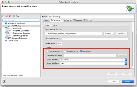 eclipse stm32l0 failed to execute mi command error erasing flash