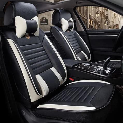 Leather Auto Universal Car Seat Cover Covers For Bmw E36 E38 E39 E46