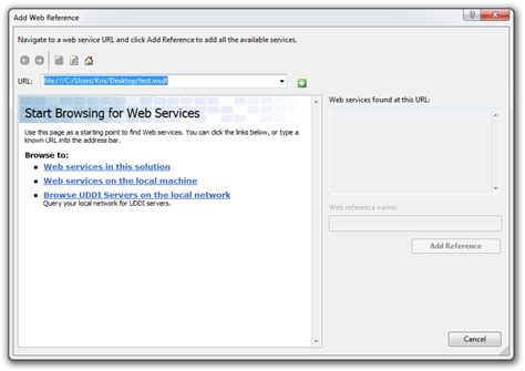 adding a php web reference in a application stack