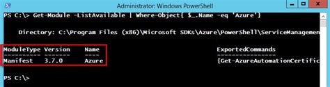 introduction to azure powershell modules for the sql