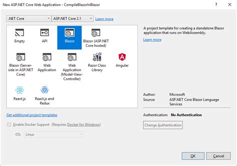 c and blazor compilation inside browser blazor csharp en