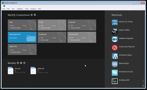mysql workbench website software