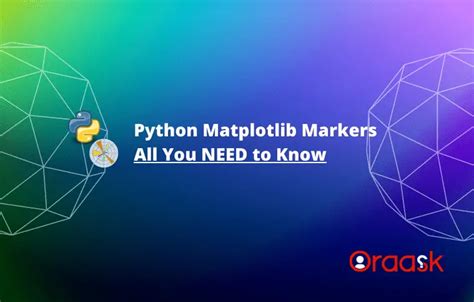 python matplotlib markers on to the point guide oraask