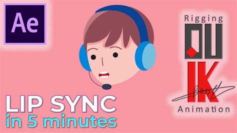 lip sync animation in 5 minutes duİk bassel plugin adobe after