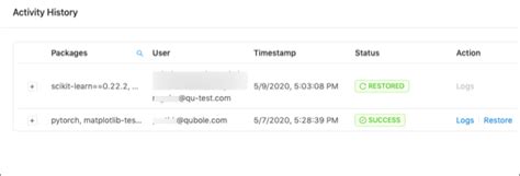 using the new package management ui — qubole data service documentation