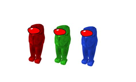 Red Green And Blue Among Us By Anthonypolc On Deviantart