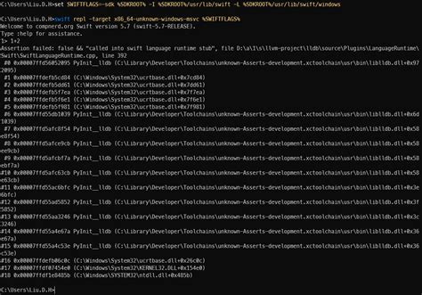 Swift Repl On Windows 11 Not Work · Issue 61062 · Swiftlang Swift · Github
