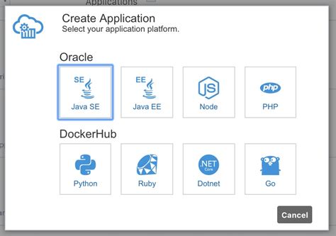 deploying a spring boot rest application to oracle cloud