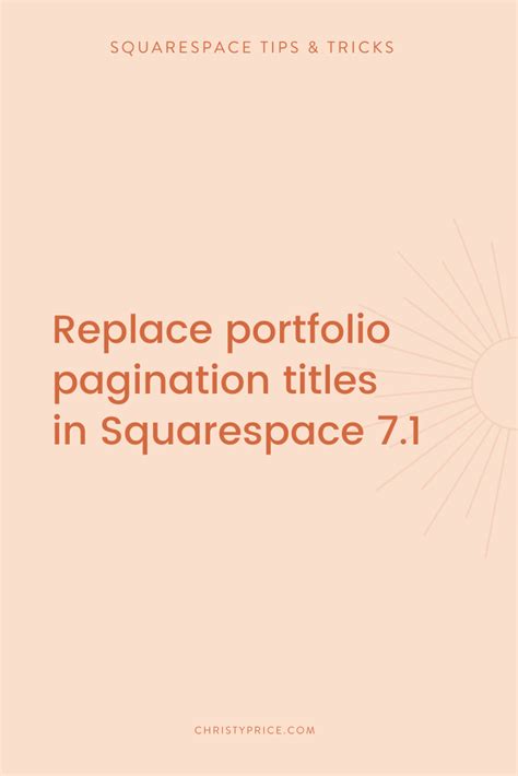 how to replace or remove portfolio pagination in
