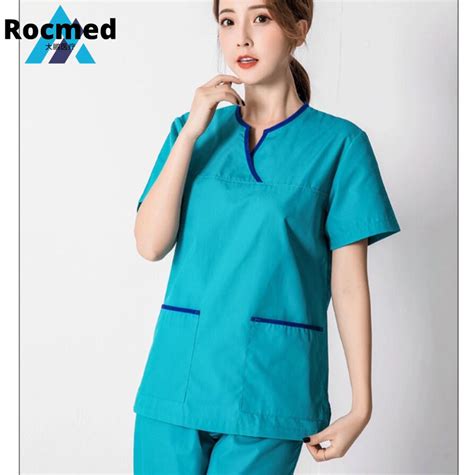 Hospital Uniforms Fashion Salon Unisex Uniforms Scrubs Comfortable Spa