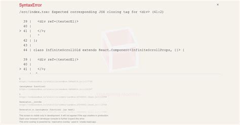 react simple infinite scroll examples codesandbox