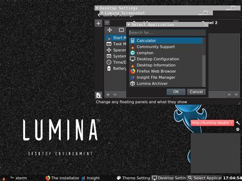 solved the installation of lumina desktop on freebsd 11 1 the