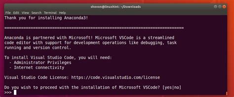 how to install anaconda python on ubuntu 18 04 lts linux