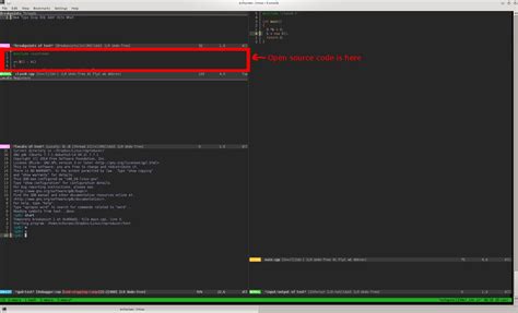 debugging [emacs][gdb customization] how to display source buffer in