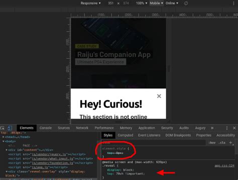 javascript remove zurb foundation inline styling stack overflow