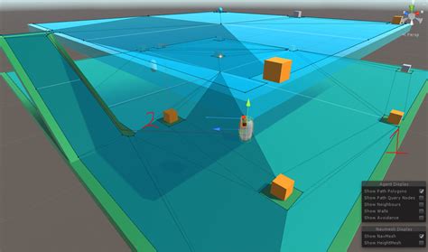 how to fine tune navmesh agent in scene with multiple floors
