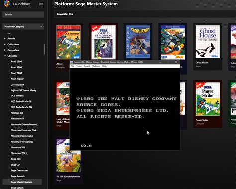 launchbox won t launch any my sega master system roms with kega fusion