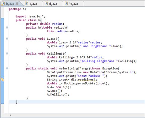 selamat datang program sederhana di java dengan