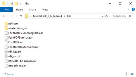 developer guide for foxit pdf sdk for android 7 6 foxit developers