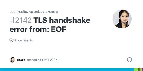 tls handshake error from eof · issue 2142 · open policy agent