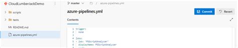 azure devops powershell code analysis with pull request