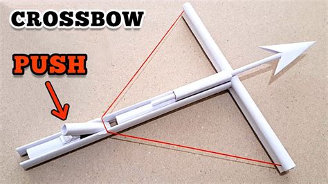 How To Make A Bow And Arrow From A4 Paper 🏹 Crossbow Diy Paper