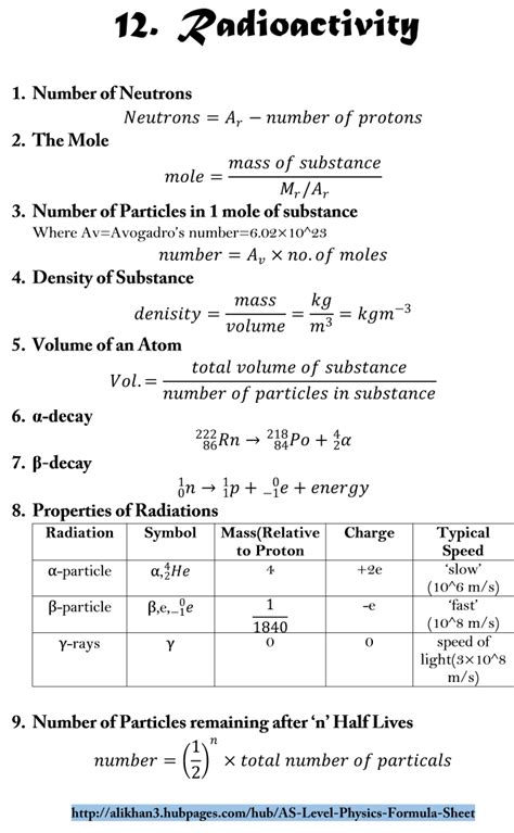 physics formula igcse physics formula info