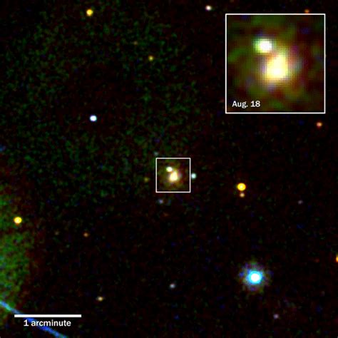 First Glimpse Of Colliding Neutron Stars Yields Stunning Pics Space