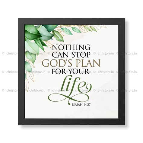 Nothing Can Stop Gods Plan For Your Life Isaiah 14 27 – Christore
