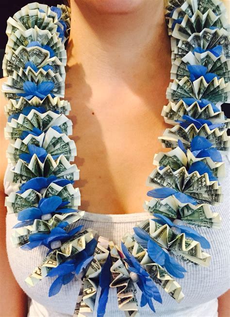 Graduation Money Lei Order From My Etsy Shop Aloha Money Leis